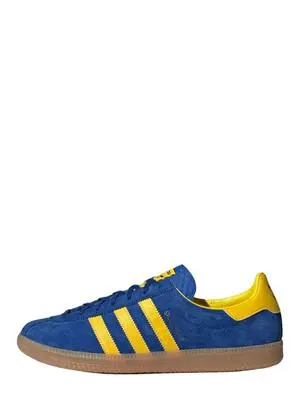 Adidas Stockholm Royal Yellow Gum Sneakers - Blue
