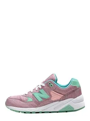 NEW BALANCE 580 Elite Edition Low Top Sneakers - Graypinkred