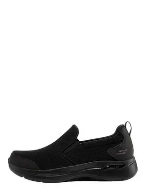 Sketchers Go Walk Arch Fit Slip-on Sneakers - Black