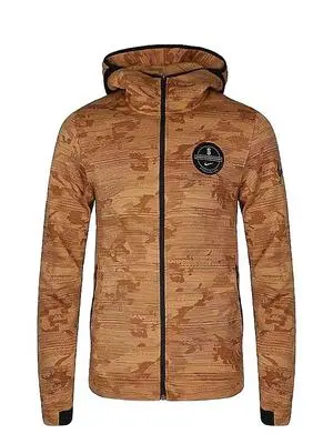 Nike Dry Showtime Kyrie Zip Hoody Jacket - Brown/multi-color