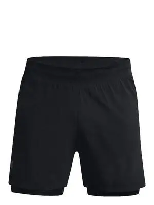 Under Armour Iso-chill Run 2n1 Shorts - Black