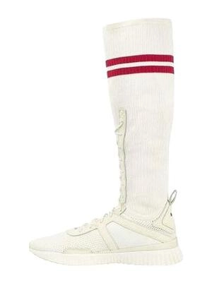 PUMA Fenty Rihanna Trainer High Knee Off White - White/red