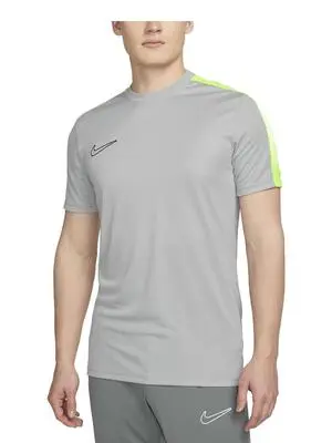Nike Academy Dri-fit Short-sleeve Football Top - Grey/multi-color