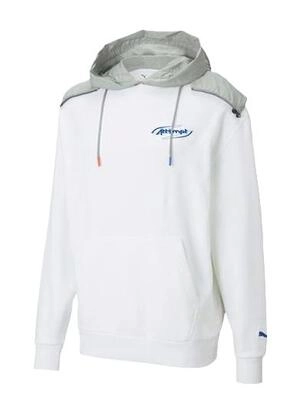 PUMA X Attempt Hoodie 'white Grey - White/grey