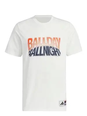Adidas Basketball Aeroready T-shirt Asia Sizing 'white Blue Red - White/blue/red