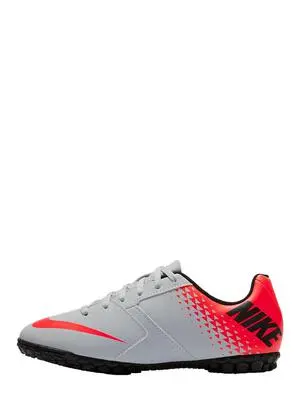 Nike Bombax Tf Turf Soccer Cleats - Gray/red