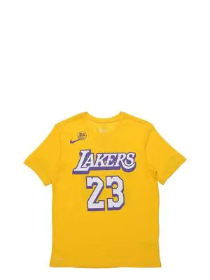Nike Los Angeles Lakers Lebron James No. 23 Nba City Limited Jersey - Yellow