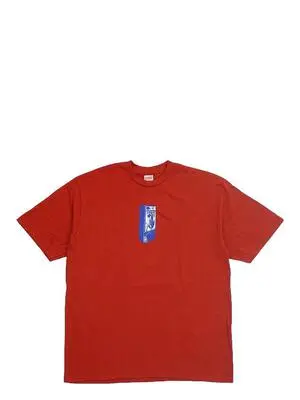 Supreme Fw18 Payphone Tee Public Phone Printing Short Sleeve - Red