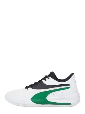 PUMA Triple Basketball Sneakers - White/green/black