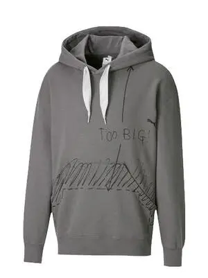 PUMA X Michael Lau Graphic Hoodie - Grey/white