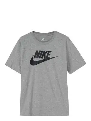 Nike Nike Sportswear Alphabet Logo T-Shirt Grey