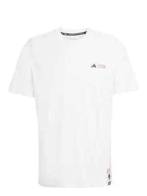 Adidas Marvel Web Logo T-shirt - Spider-man White