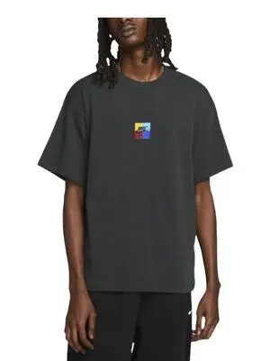 Nike Goddess T-shirts 'black - Black/multi-color