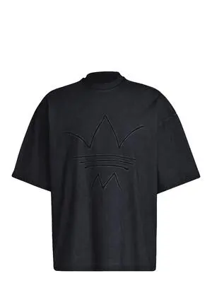 Adidas Originals Abstract Embroidered Short Sleeve - Black