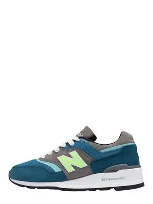 NEW BALANCE 997 "blue Green" Athletic Sneakers - Blue/grey
