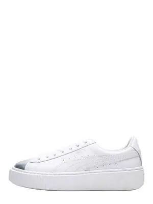 PUMA Suede Platform Sneakers - White