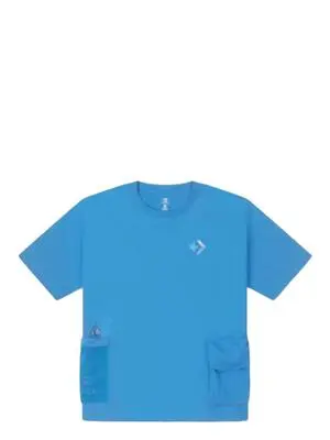CONVERSE Summer Drink Pocket T-shirt Asia Sizing - Blue