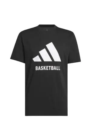 Adidas Graphic Basketball T-shirt - Black/white