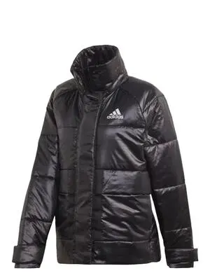 Adidas Padded Stand Collar Jacket - Black