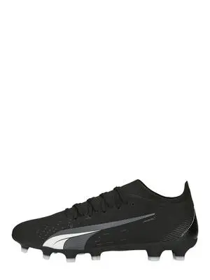 PUMA Ultra Match Ag Fg Athletic Sneakers - Black/silver