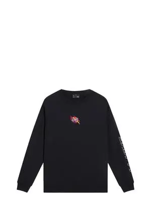 LI-NING Li-Ning Lifestyle Sportswear Pullover Black/red/white