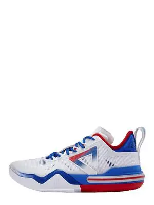 PEAK Aw1 Andrew Wiggins Athletic Sneakers - White/blue