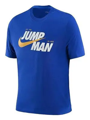 JORDAN Jumpman T-shirt - Blue/white/yellow