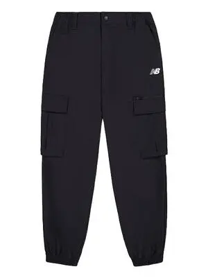 NEW BALANCE Nb Small Logo Woven Track Pants Asia Sizing - Black