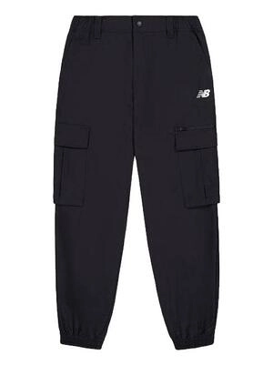 NEW BALANCE Nb Small Logo Woven Track Pants Asia Sizing - Black