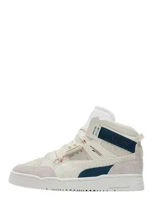 PUMA Slipstream Mid High Top Sneakers - Ivory