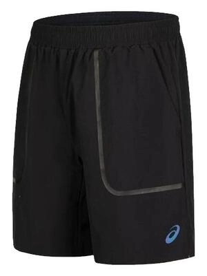 Asics 7-inch Running Shorts With Logo Detailing - Black