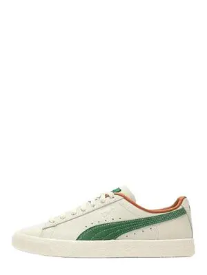PUMA Clyde Fg Low Top Sneakers - White/green