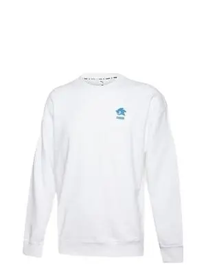 PUMA X Sega Crew Neck Sweater - White/blue