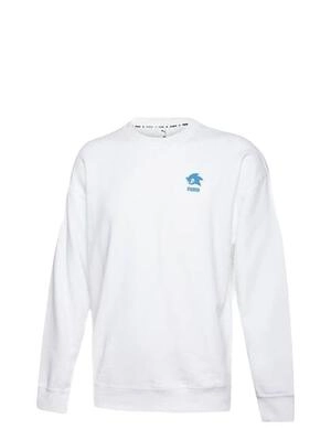 PUMA PUMA X SEGA Crew Neck Sweater White/blue