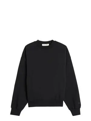 Fear Of God Fear Of God Essentials Classic Fit Fleece Crewneck Black