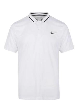 Nike As Nkct Dry Polo Pique - White