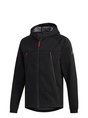 Adidas Softshell Hooded Jacket - Black
