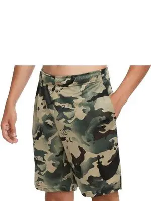 Nike Dri-fit Camouflage Training Shorts - Redgreen