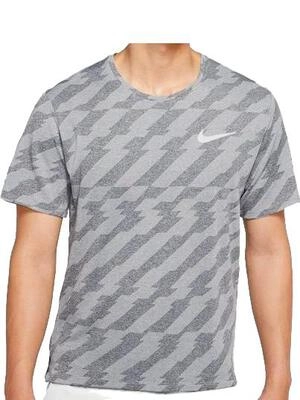 Nike Dri-fit Miler Future Fast Running Shirt - Grey
