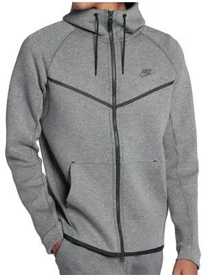 Nike Nike Tech Fleece Windrunner Hoodie Gray Gray