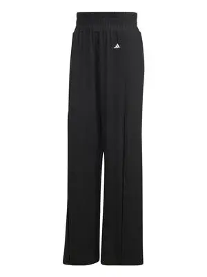 Adidas Studio Logo Wide Leg Pants - Black