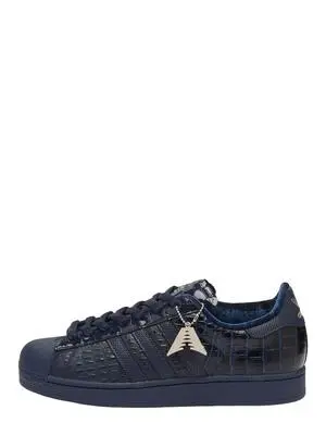 ADIDAS Adidas X Anthony Edwards Superstar 'Navy Croc' Sneakers