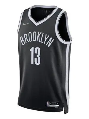 Nike X Nba Brooklyn Nets James Harden #13 Jersey - Black