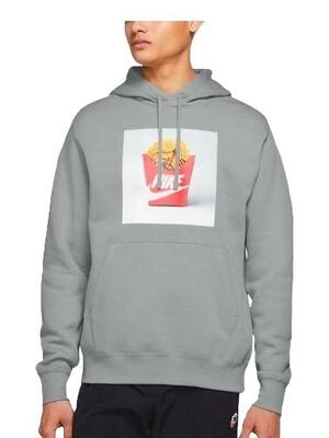 Nike Graphic Print Hoodie - Multi-color