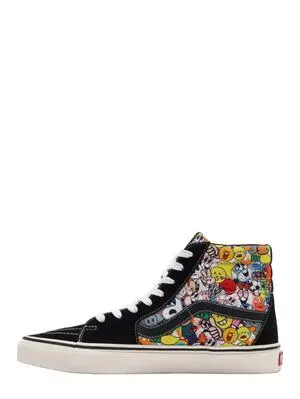 VANS X Atmos Sk8-hi "emoji" High Top Sneakers - Black