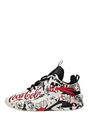 ANTA X Coca-cola Badao Sneakers - White/black/red