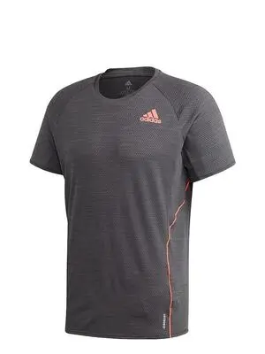 Adidas Runner Short Sleeve Training Tee - Grey
