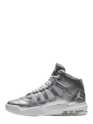 JORDAN Air Max Aura Se High Top Sneakers - Silver