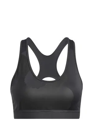 Adidas X Marimekko Believe This Medium-support Bra Asia Sizing - Black