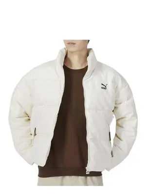 PUMA Logo Puffer Jacket - White